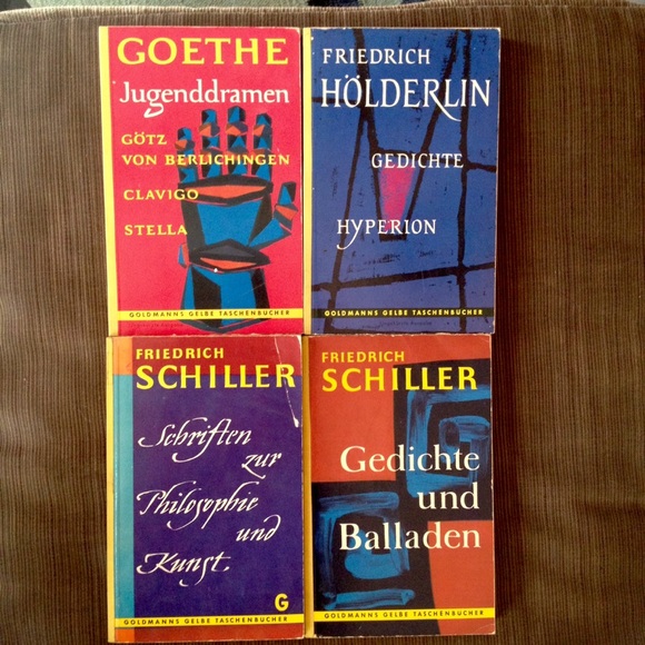 Vintage | Accents | Vintage German Lit Book Bundle | Poshmark